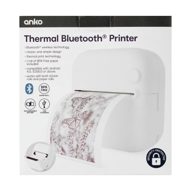 Thermal Bluetooth Printer - Kmart