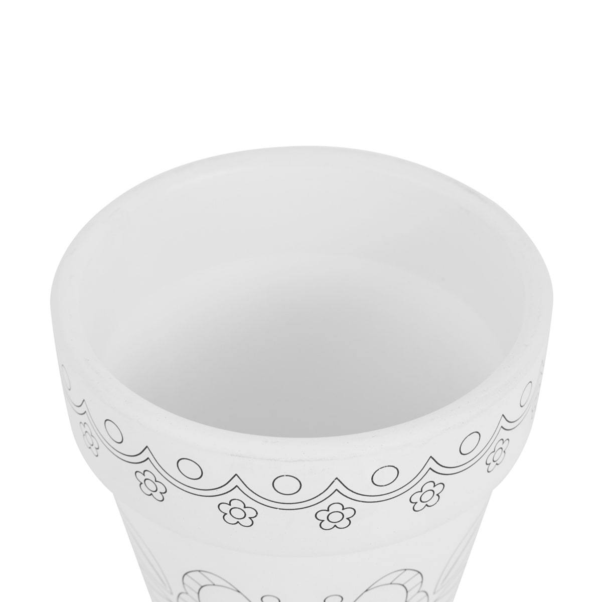 10 Piece Paint Your Own Pots - Kmart