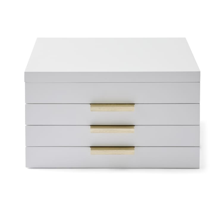 4 Tier White Jewellery Box - Kmart NZ