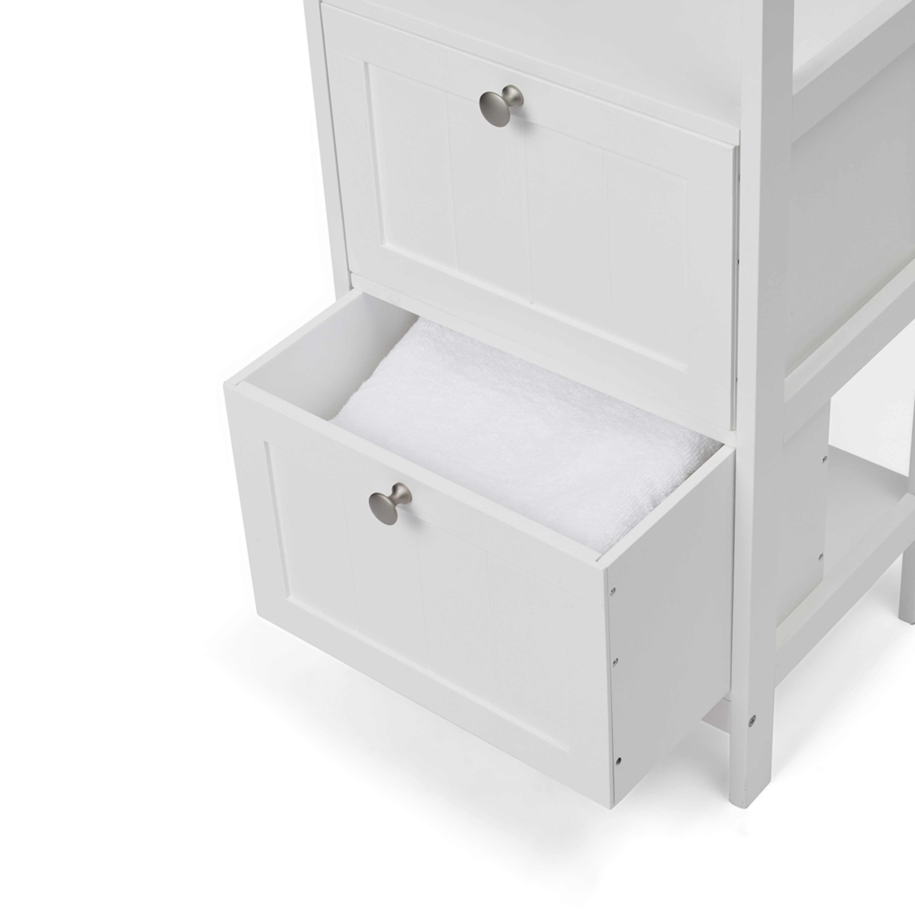 Panelled 5 Tier Shelf Unit - Kmart