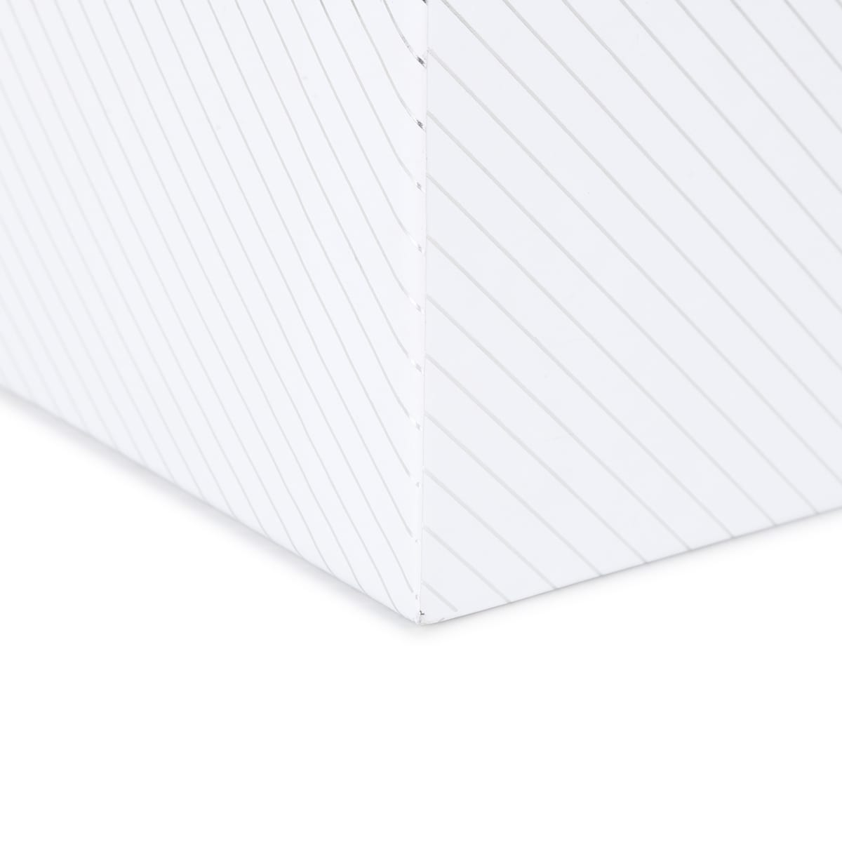 Silver Stripe Gift Box - Large - Kmart