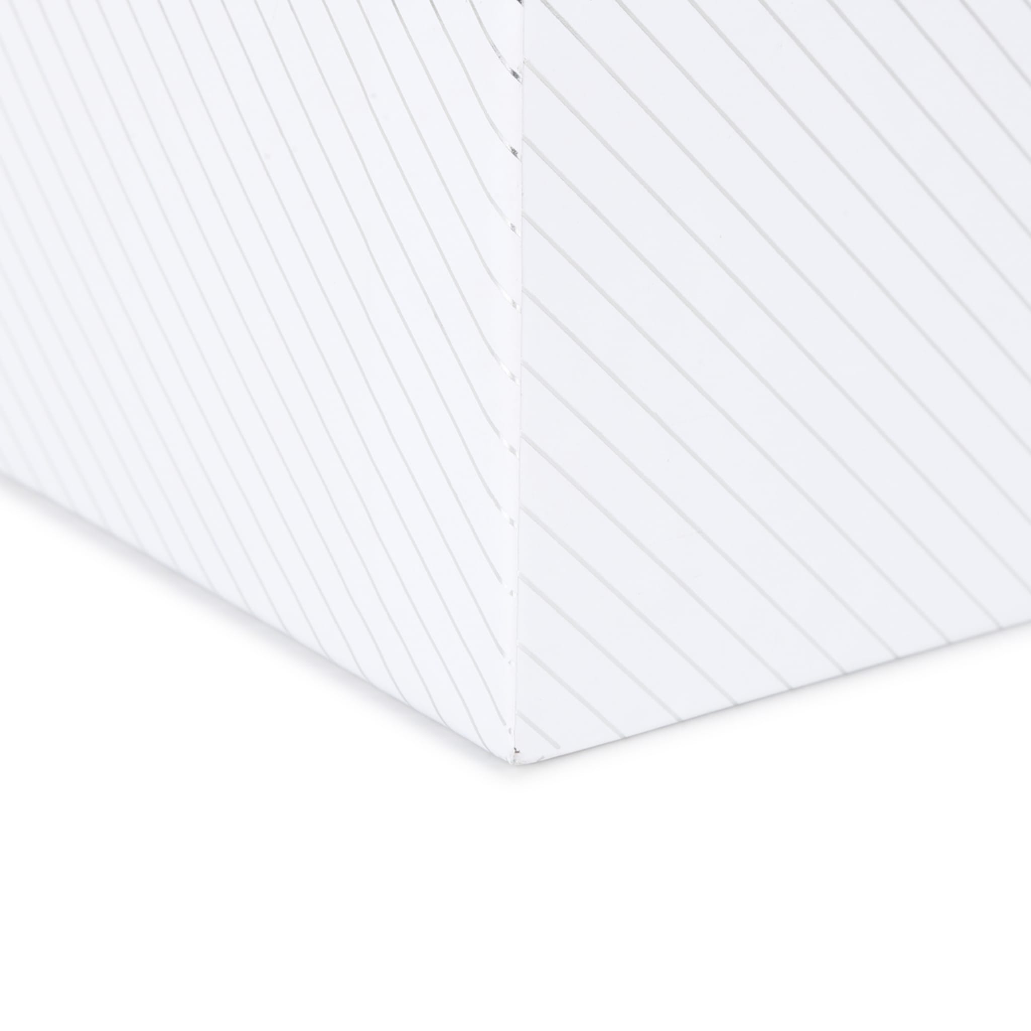 Silver Stripe Gift Box - Large - Kmart