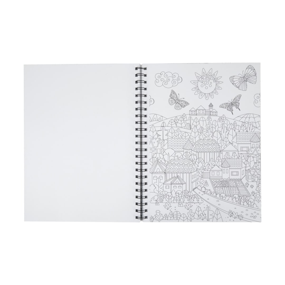 Artist Colouring Book - Landscapes - Kmart