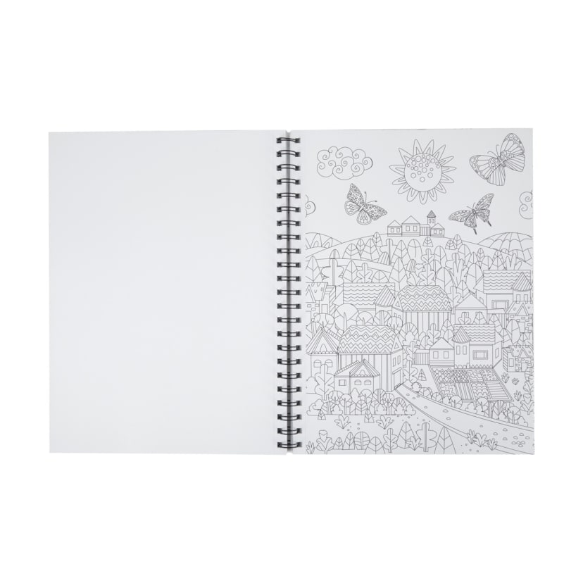 Artist Colouring Book - Landscapes - Kmart