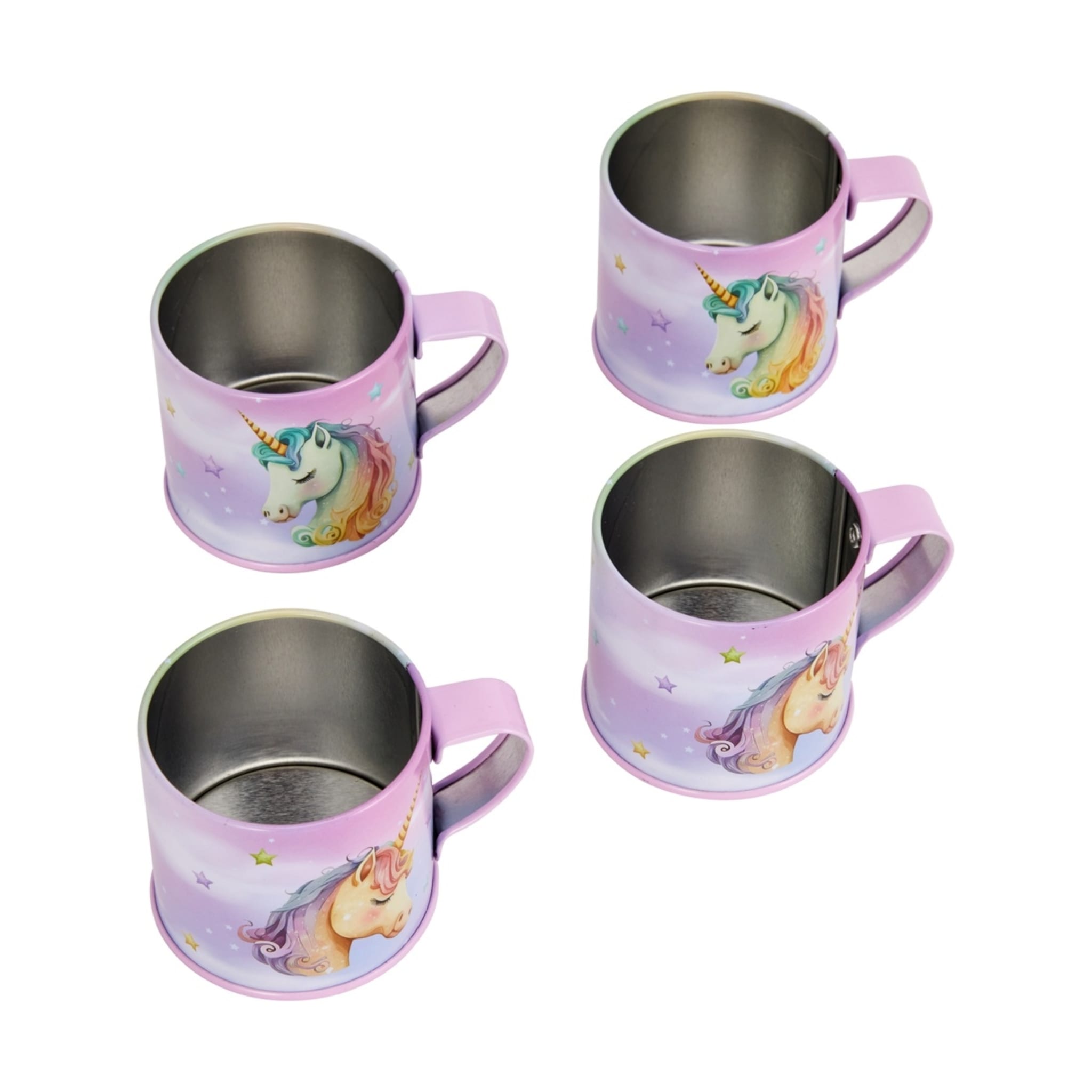 18 Piece Deluxe Tin Tea Playset - Kmart