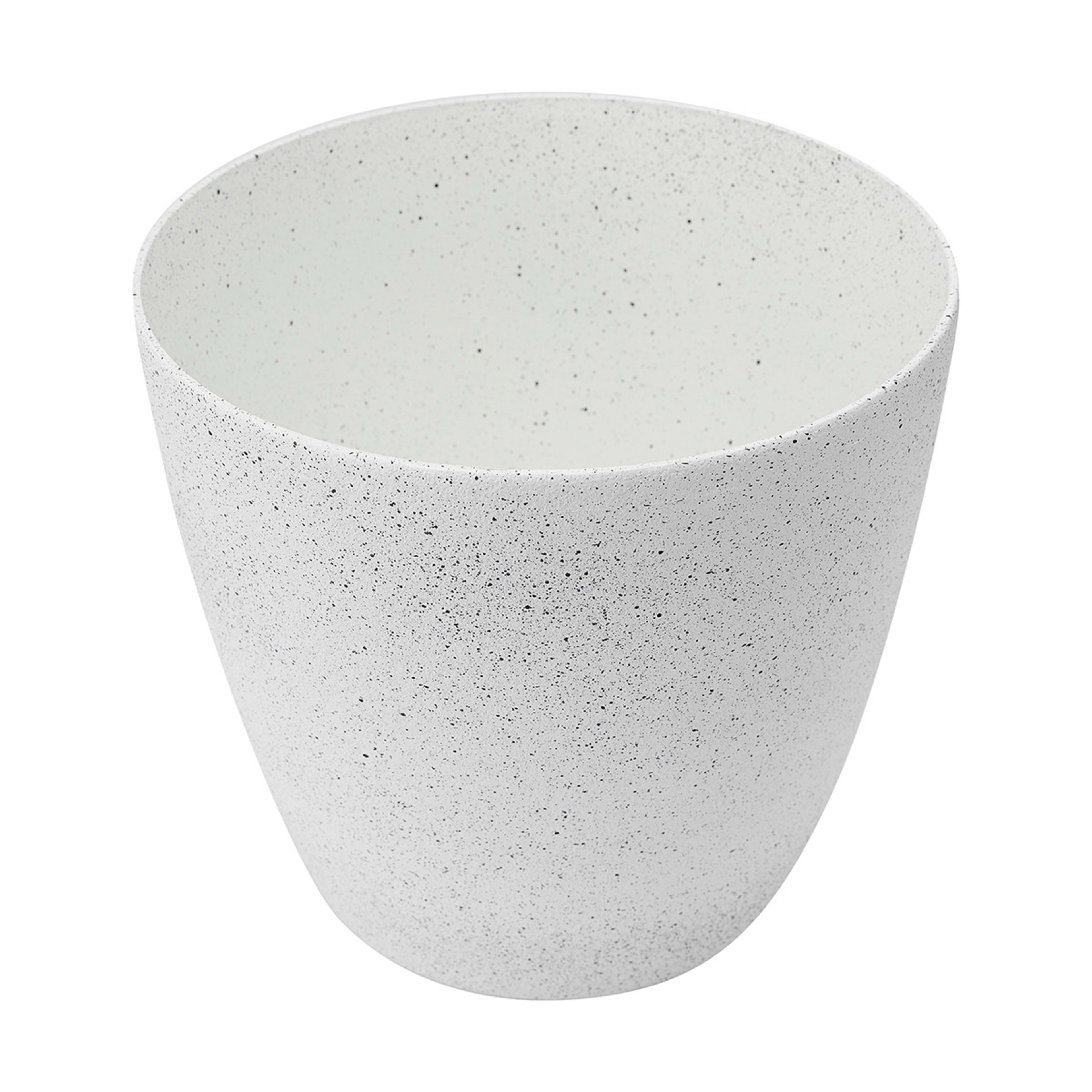 28cm Textured Pot - White - Kmart