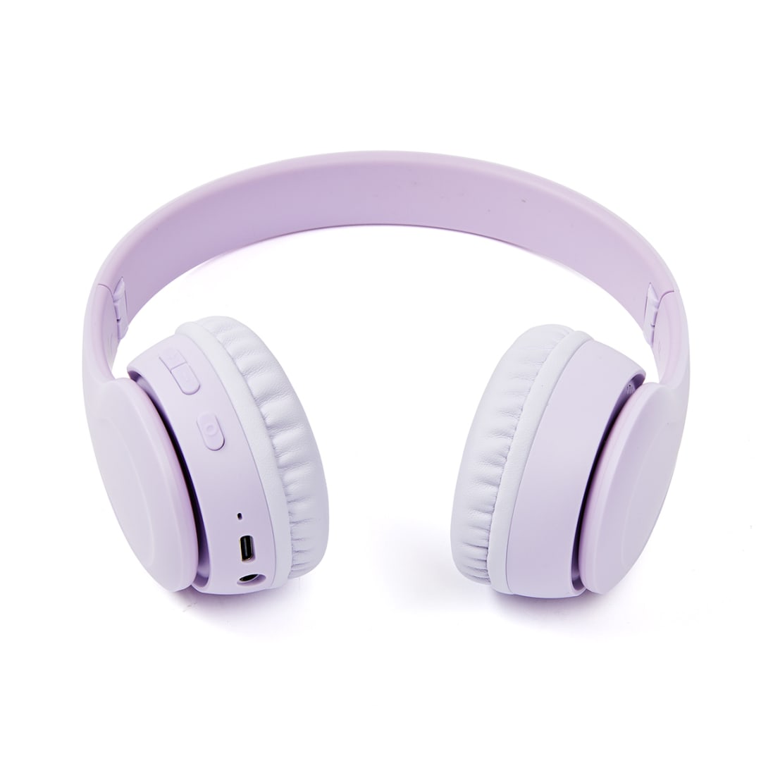 Bluetooth On-Ear Headphones - Lavender - Kmart NZ