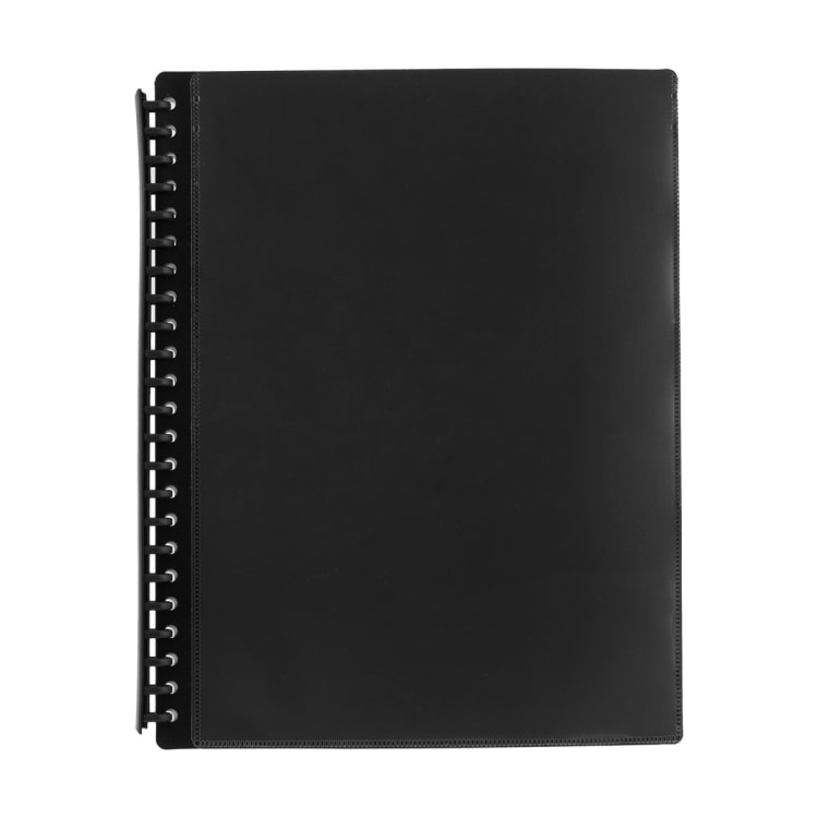 A4 Insert Display Folder - Black - Kmart NZ