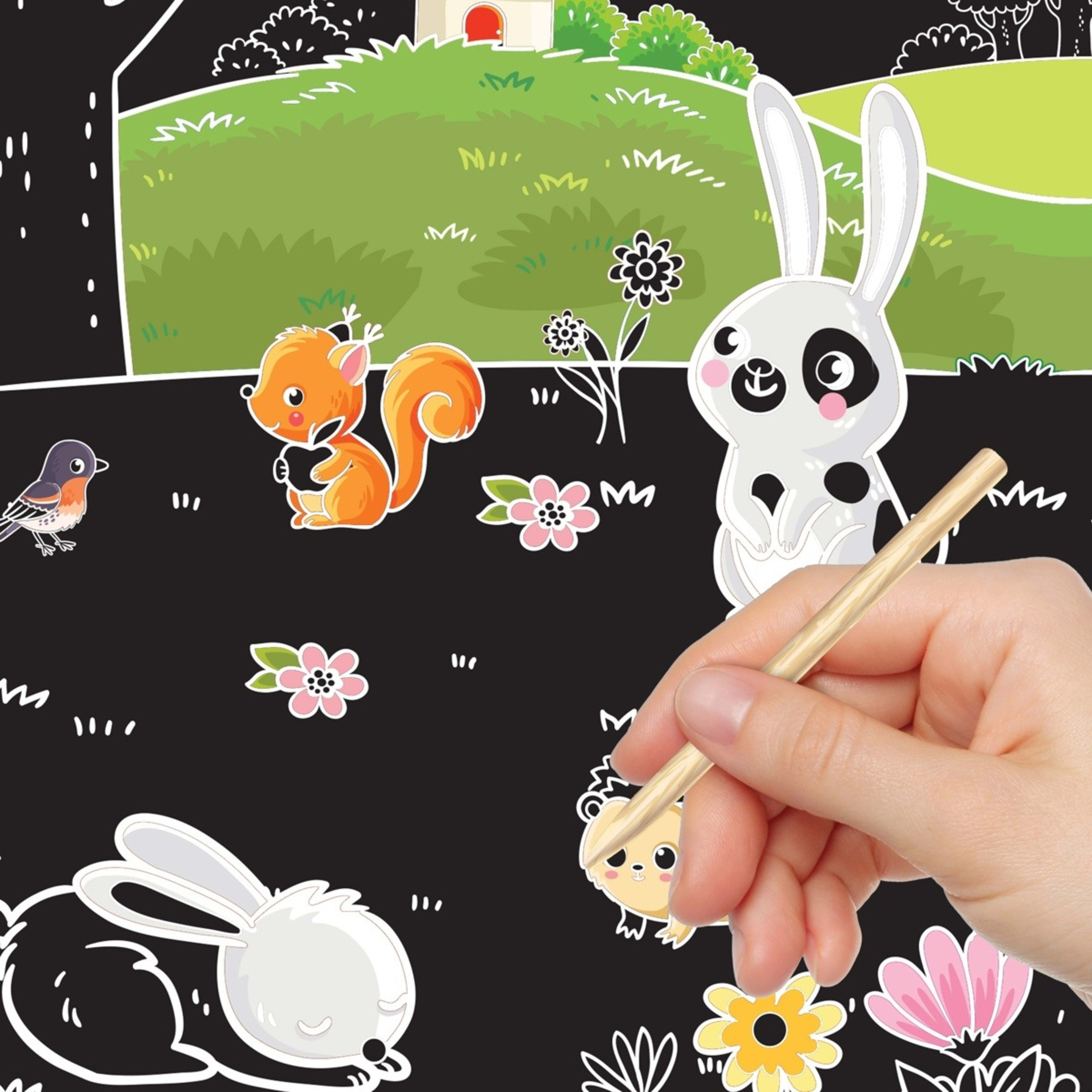 Scratch Surprise Farm Animals - Book - Kmart