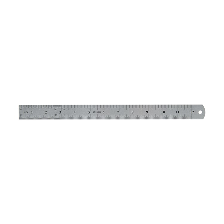 30cm Metal Ruler - Kmart