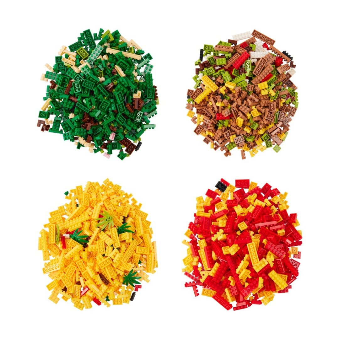 Mini Blocks Food Series: Foodie Friends - Assorted - Kmart