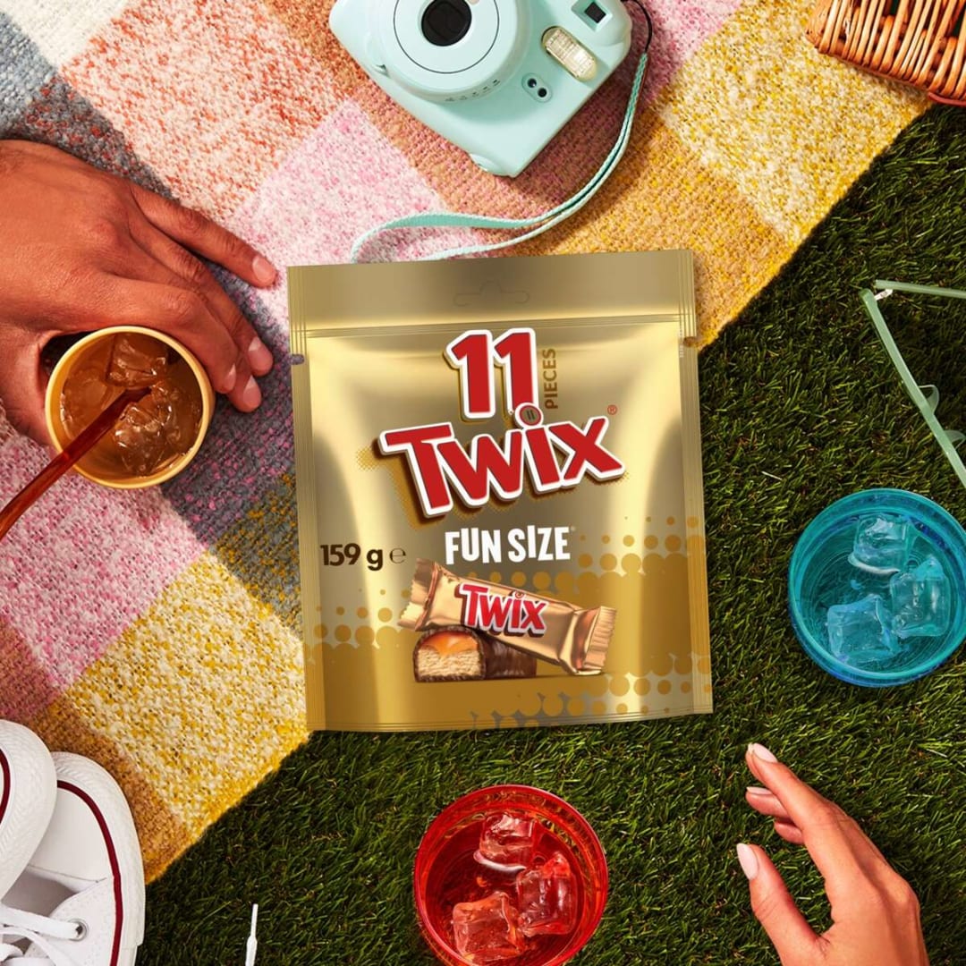11 Piece Twix Fun Size Share Pack 159g - Kmart