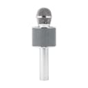 Bluetooth Karaoke Microphone with Speaker - Silver - Kmart