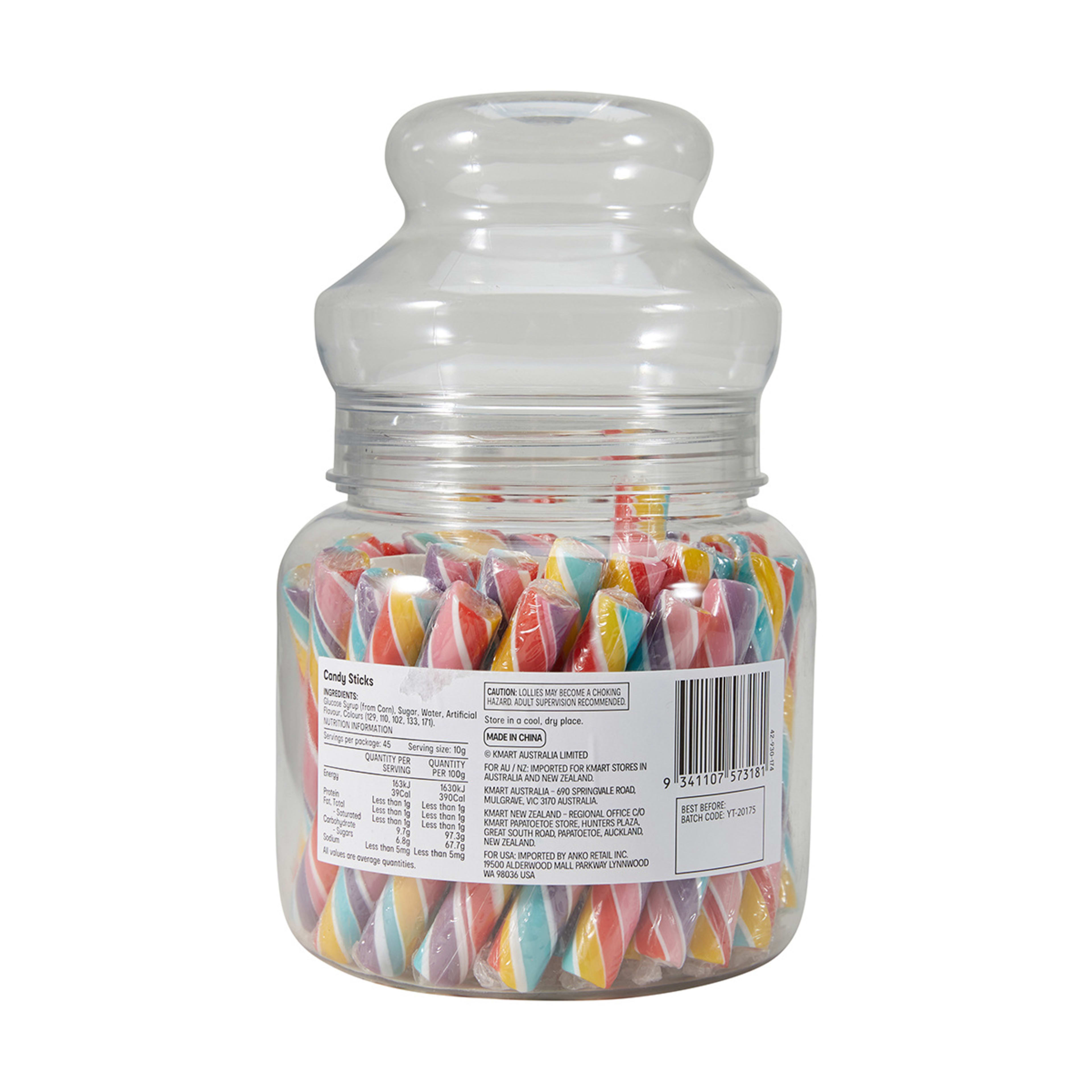 Candy Sticks 450g - Kmart