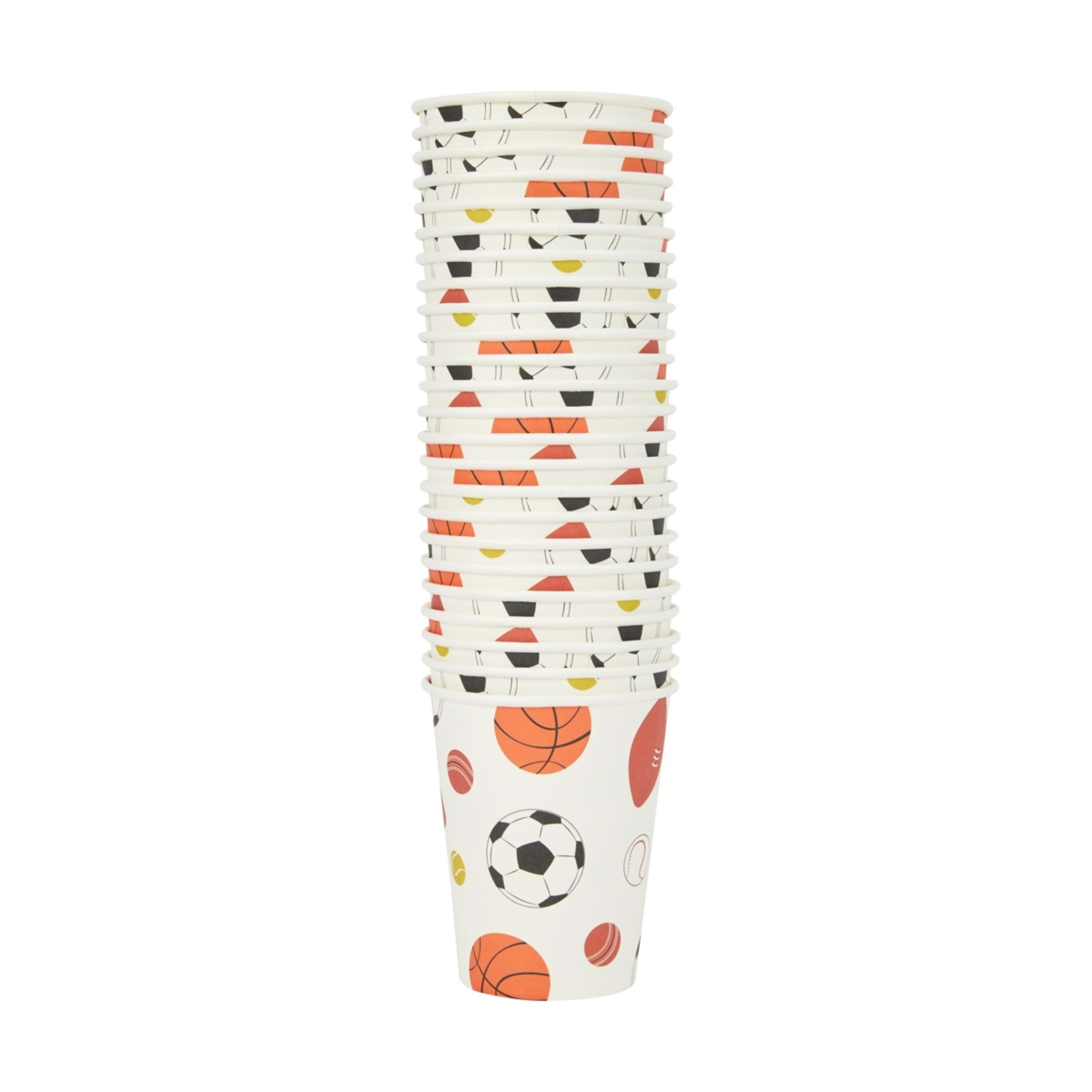 24 Pack Sports Paper Cups - Kmart