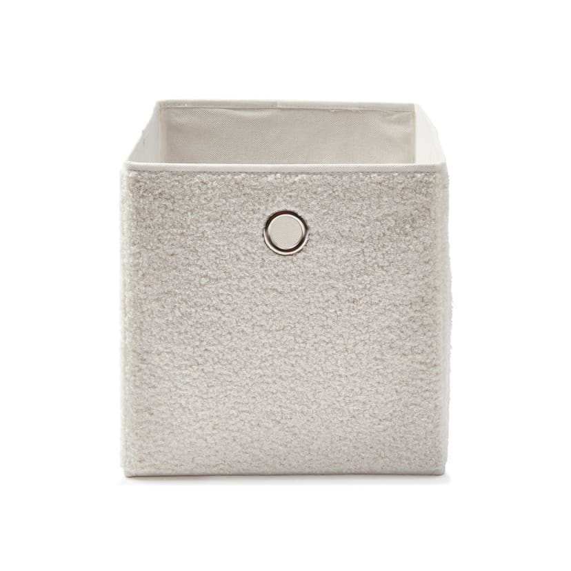 Collapsible Storage Cube - Boucle - Kmart