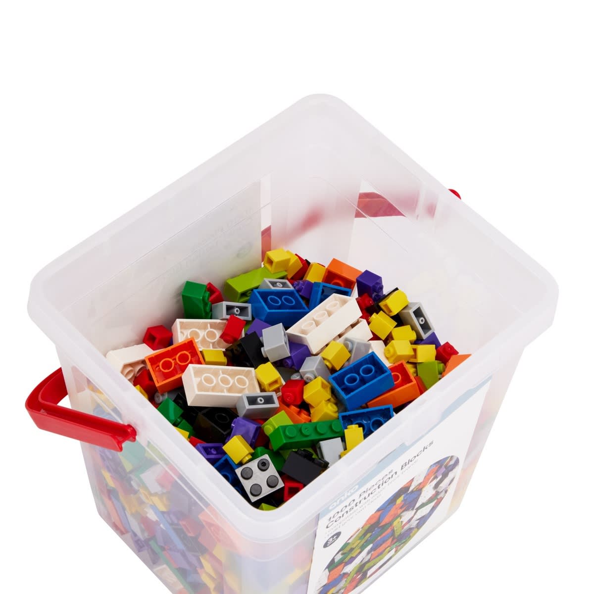 1000 Piece Construction Blocks Set - Kmart