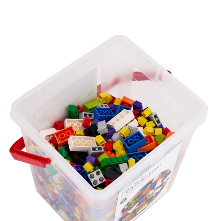 1000 Piece Construction Blocks Set - Kmart