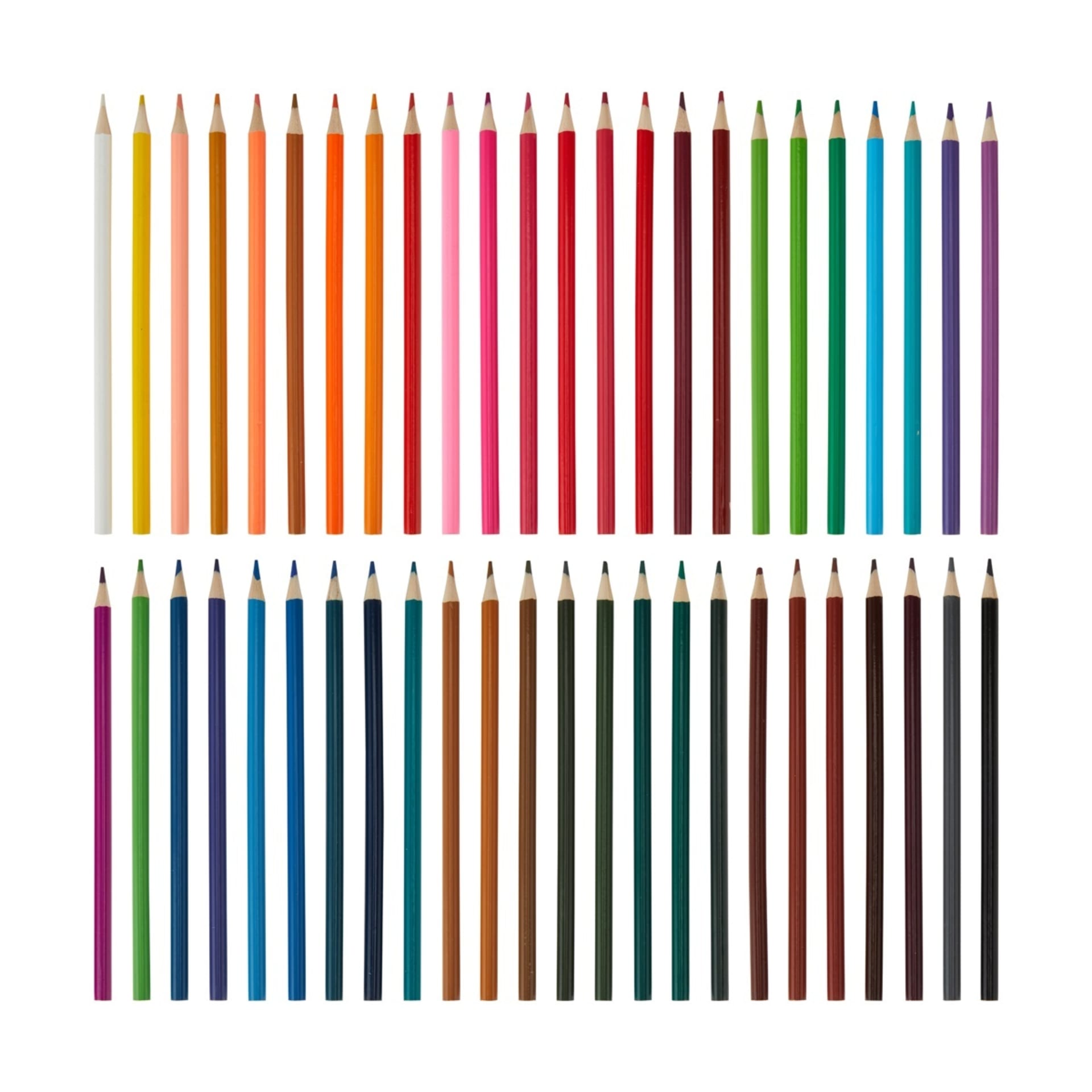 48 Piece Coloured Pencil Set - Kmart