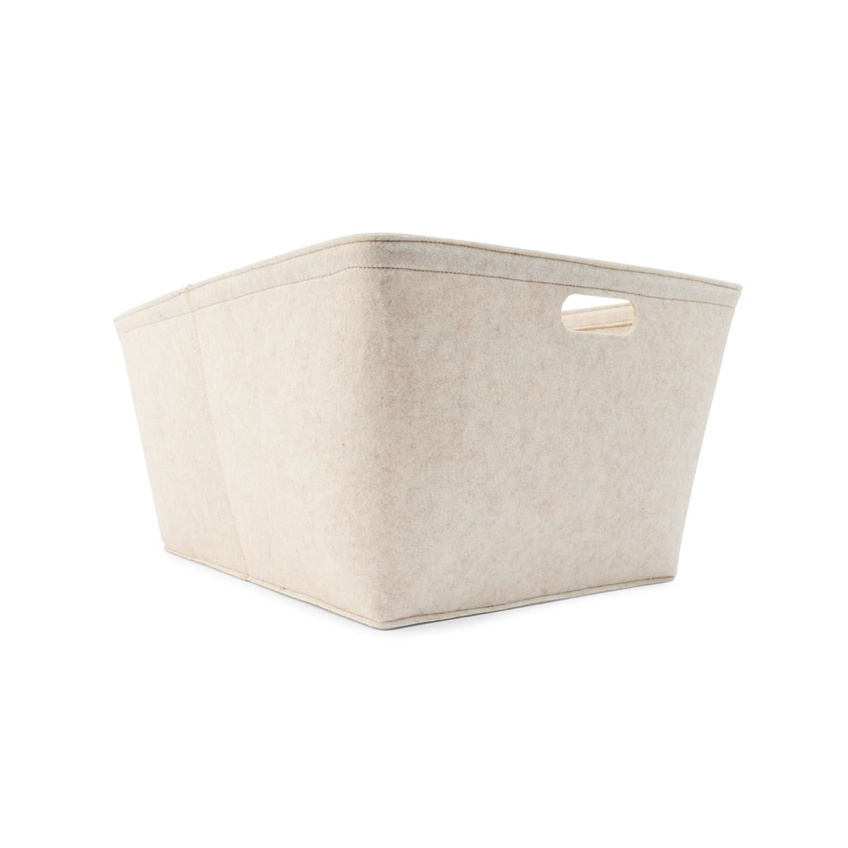 Felt Tub - Large, Beige - Kmart