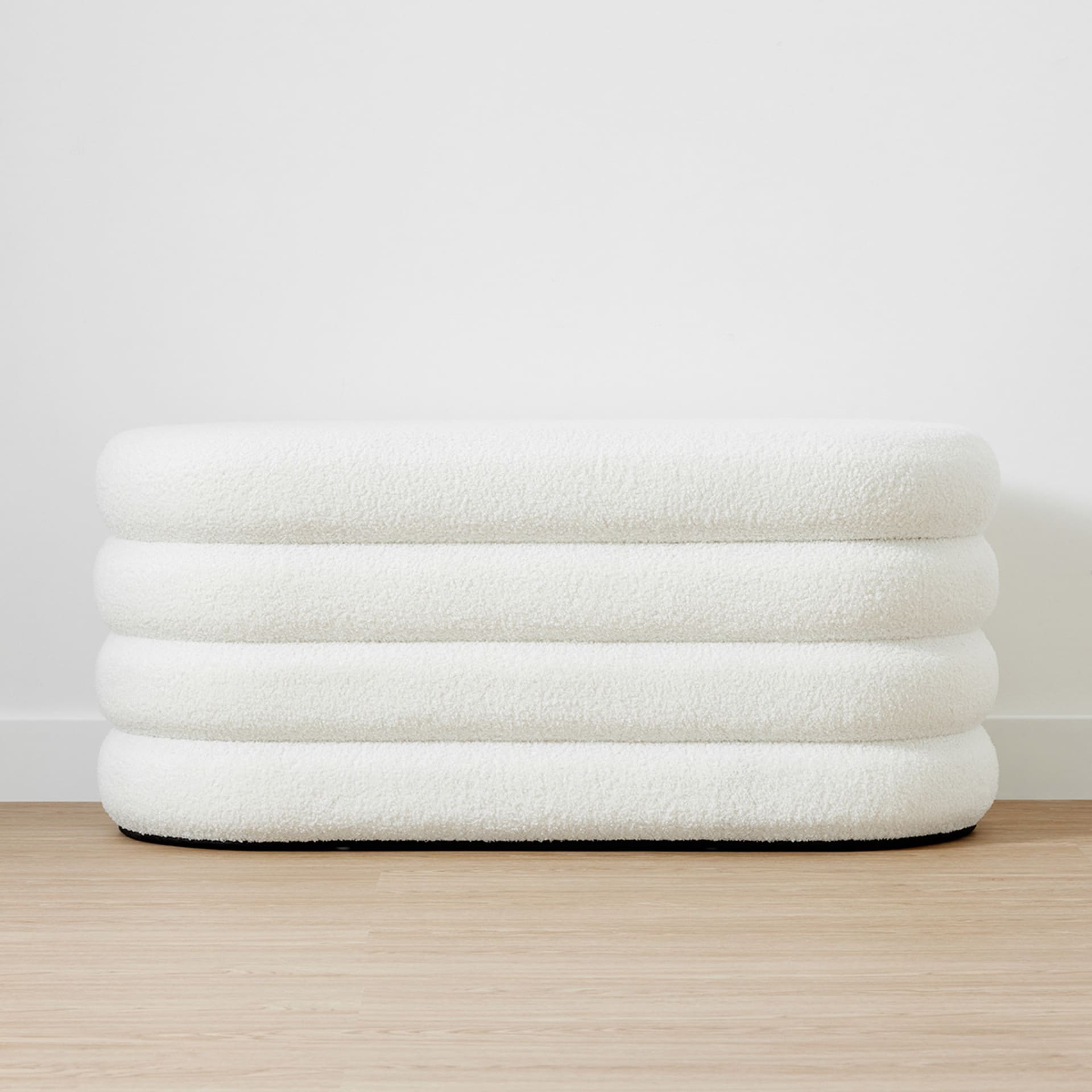 Boucle Storage Bench - Kmart