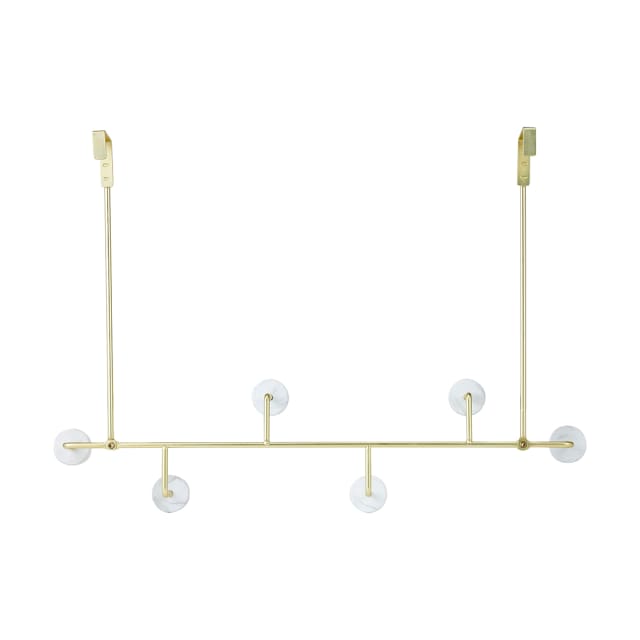 Marble and Gold Look Over The Door Hook - Kmart