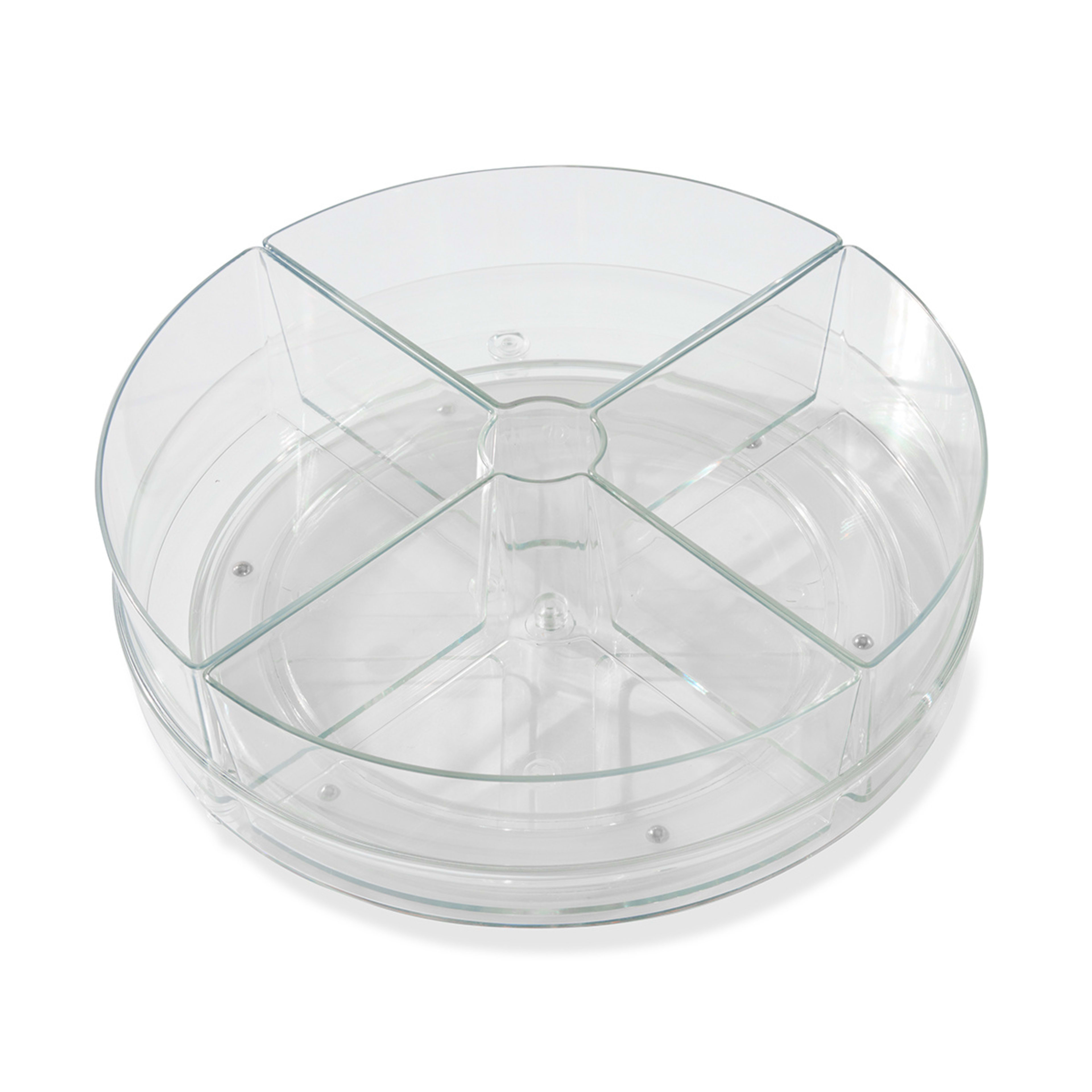 Plastic Turntable with Bins - Kmart