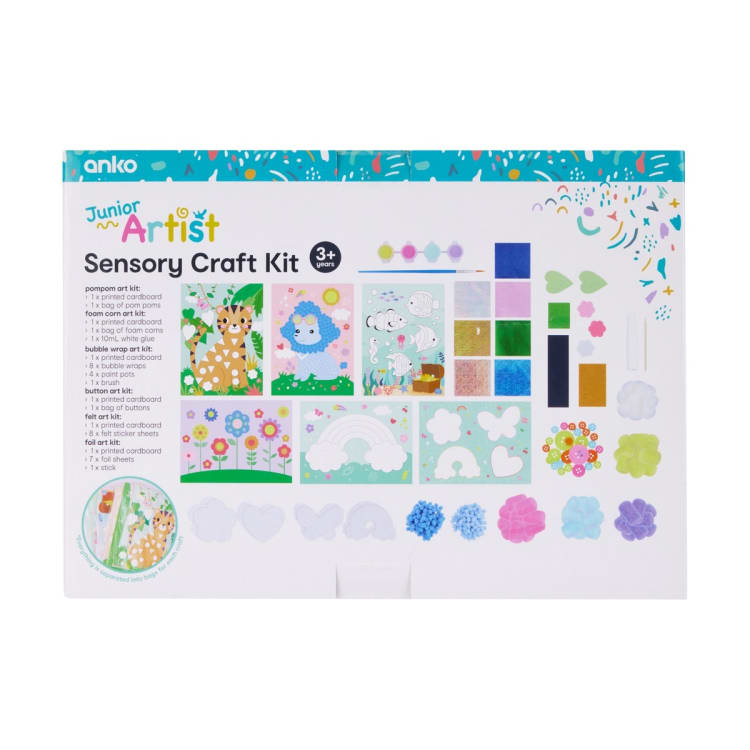 Junior Artist Sensory Craft Kit - Kmart