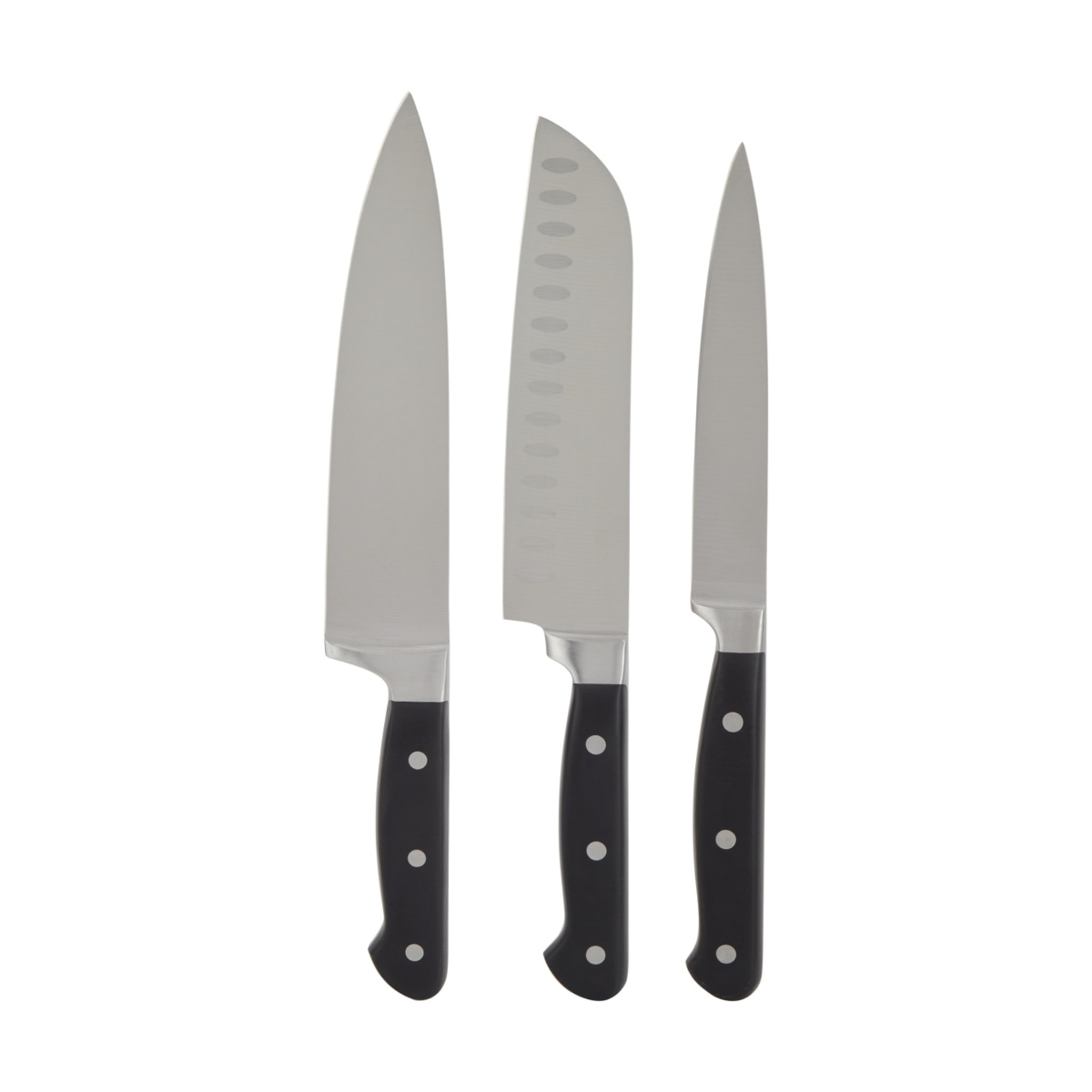 Set of 3 Triple Rivet Knives - Kmart