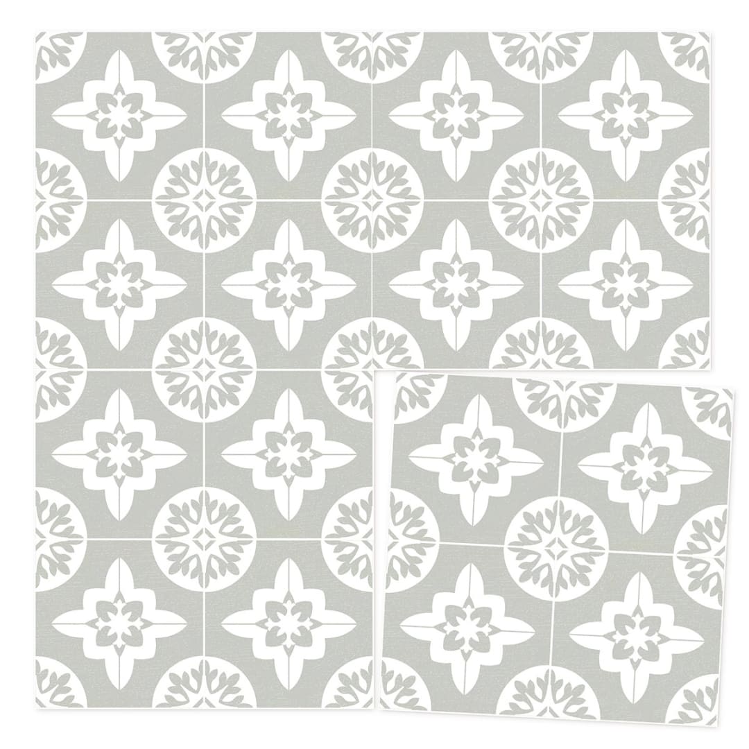 8 Pack Vinyl Floor Tiles - Sofia - Kmart