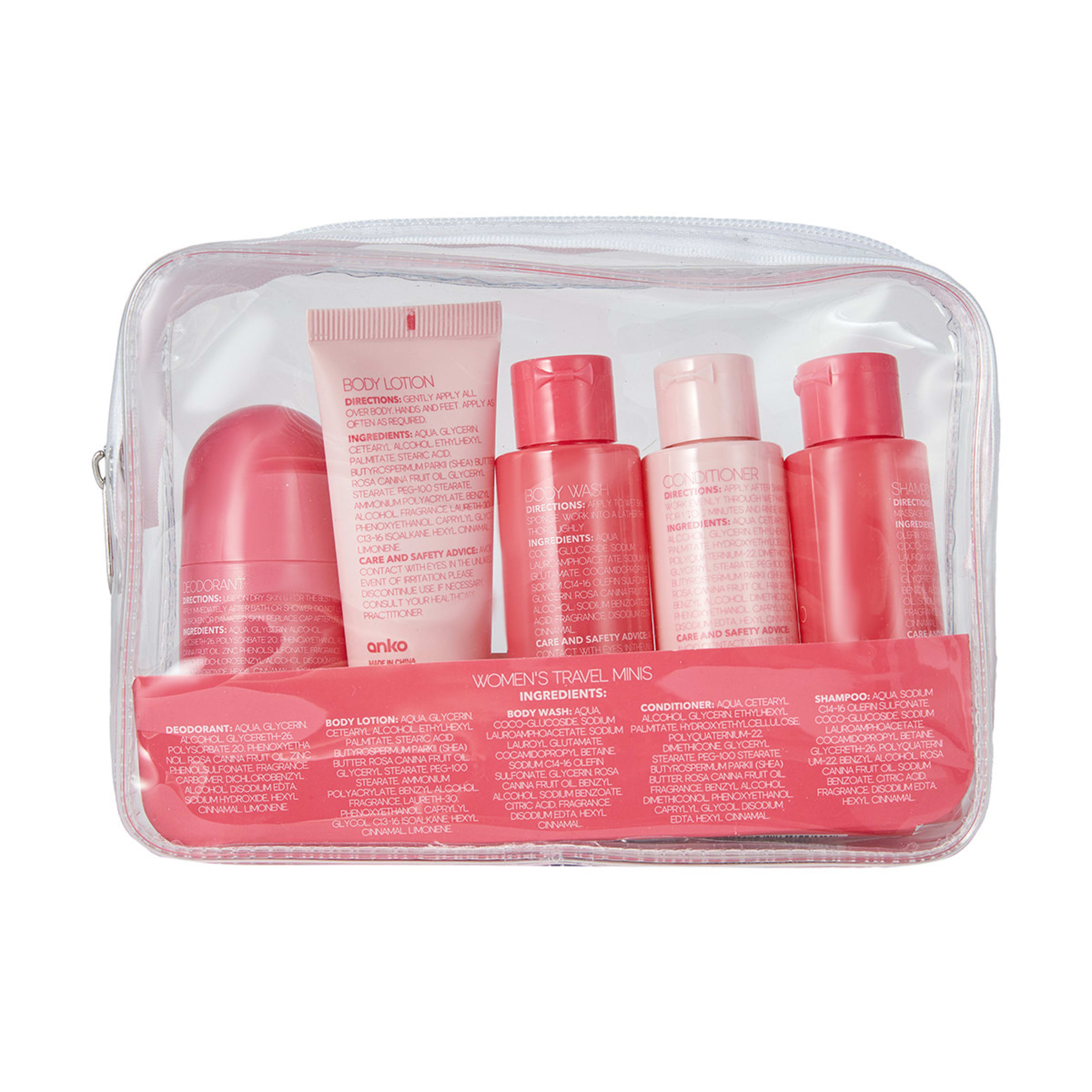 Women's Travel Solutions Minis Kit - Kmart