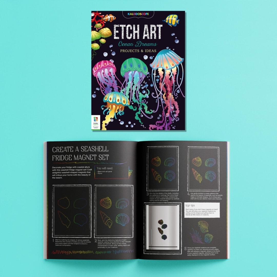 Kaleidoscope Etch Art Creations: Ocean Dreams - Book - Kmart