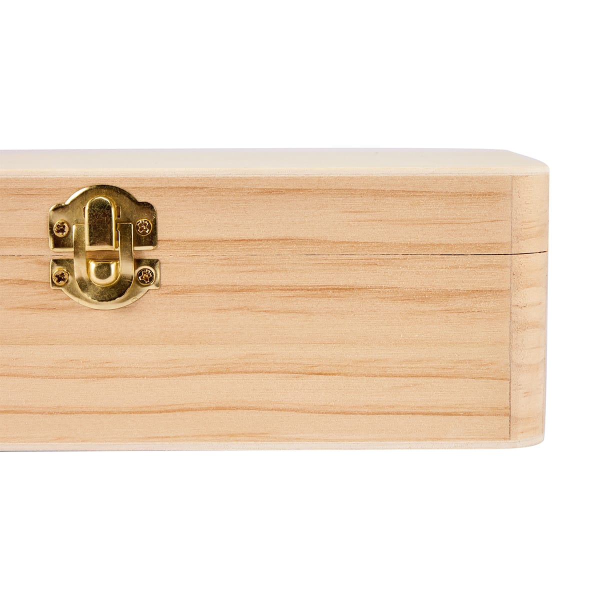 Wooden Box with Catch - Kmart