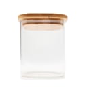 800ml Glass Container with Bamboo Lid - Kmart