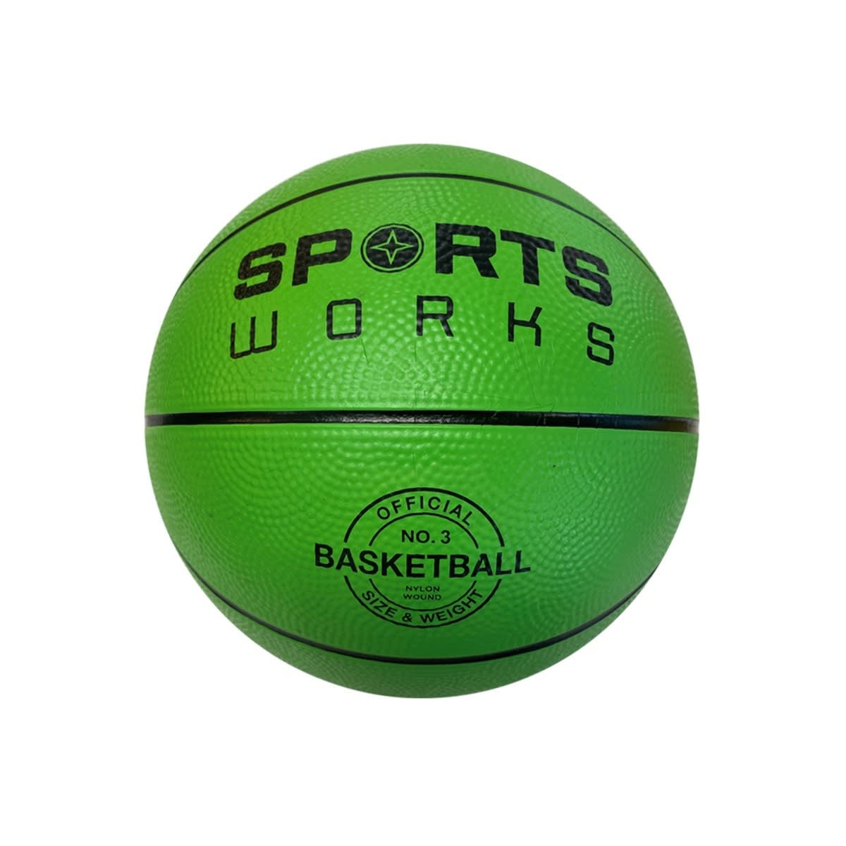 Sports Works Mini Basketball - Size 3, Assorted - Kmart NZ