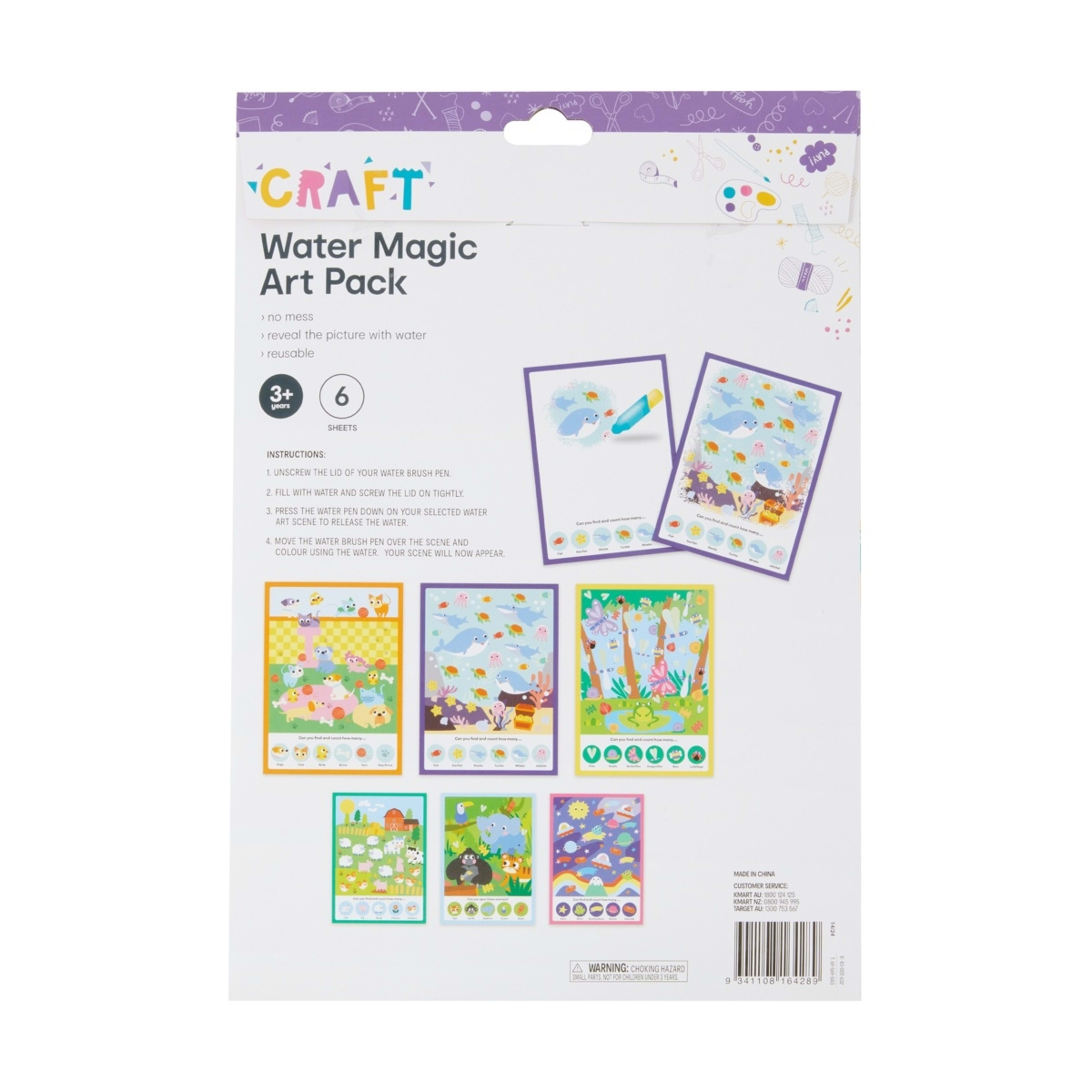 Water Magic Art Pack - Kmart NZ