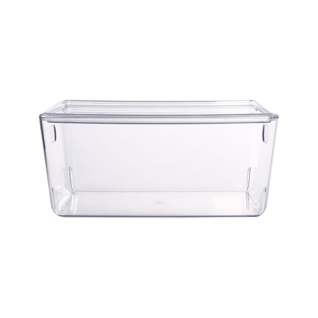 4L Smooth and Shiny Plastic Tub - Clear - Kmart