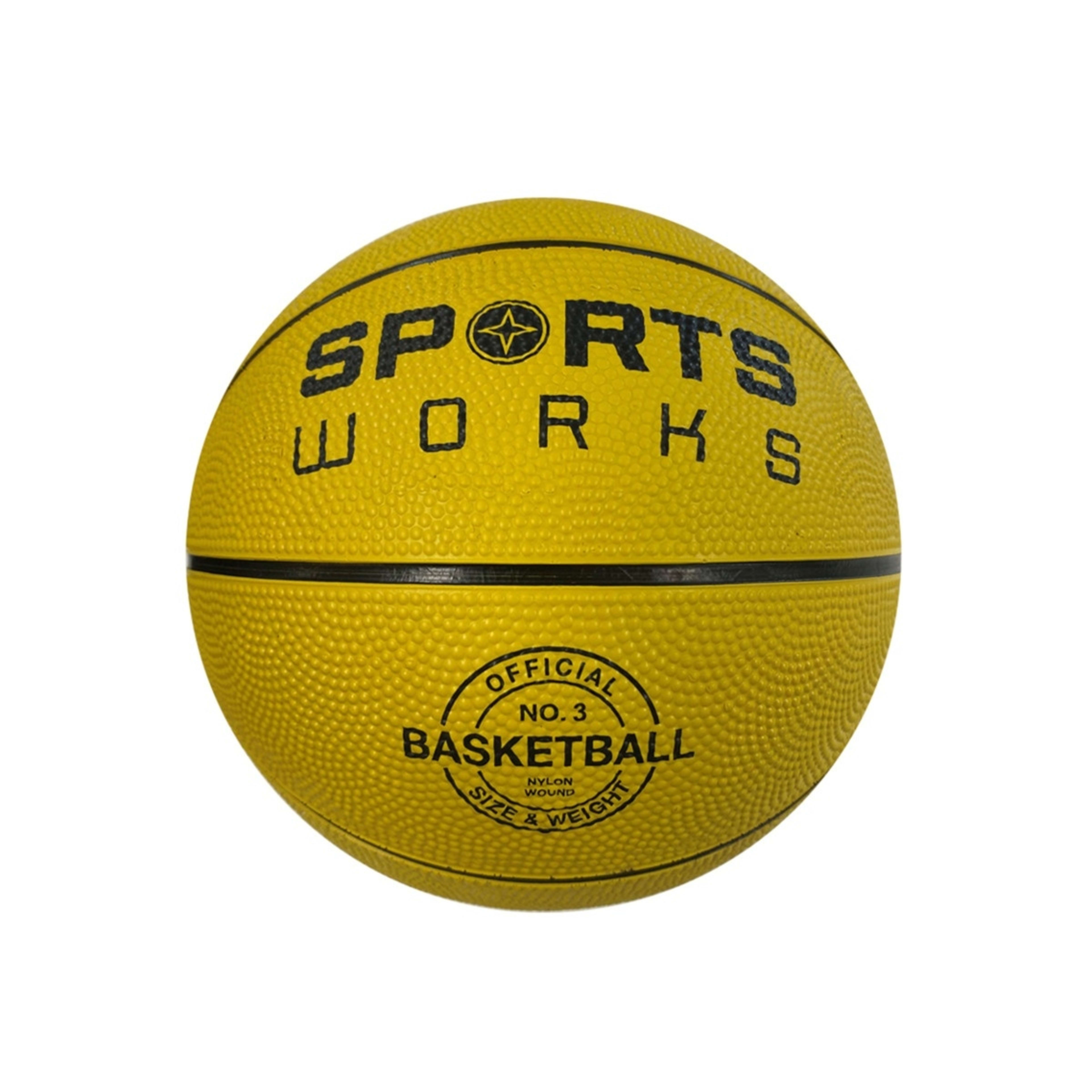 Sports Works Mini Basketball - Size 3, Assorted - Kmart