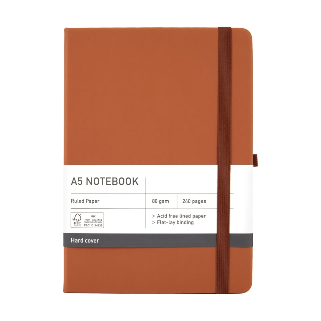 A5 Notebook - Tan - Kmart