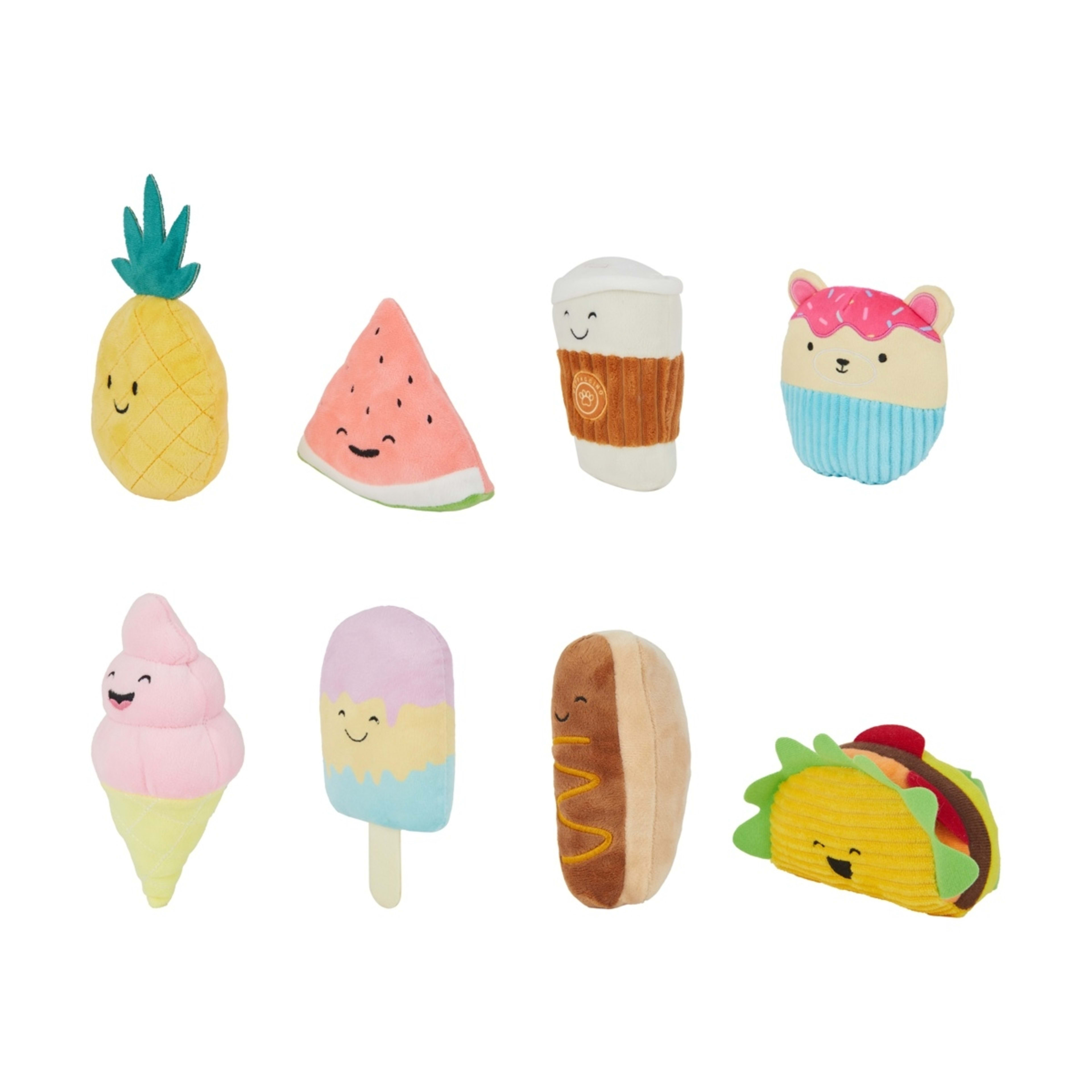 2 Pack Pet Toy Plush Novelty - Assorted - Kmart