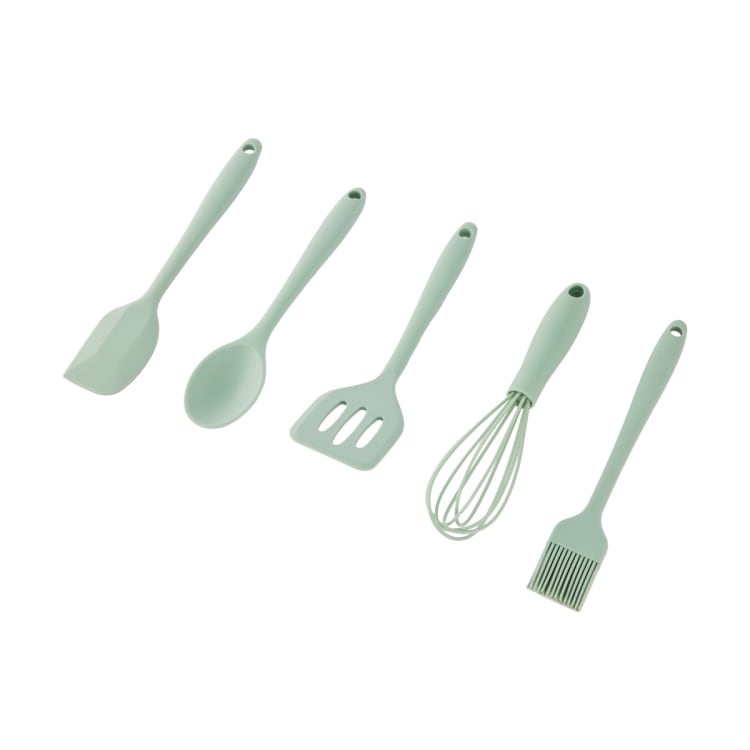 Set of 5 Mini Silicone Utensils - Kmart