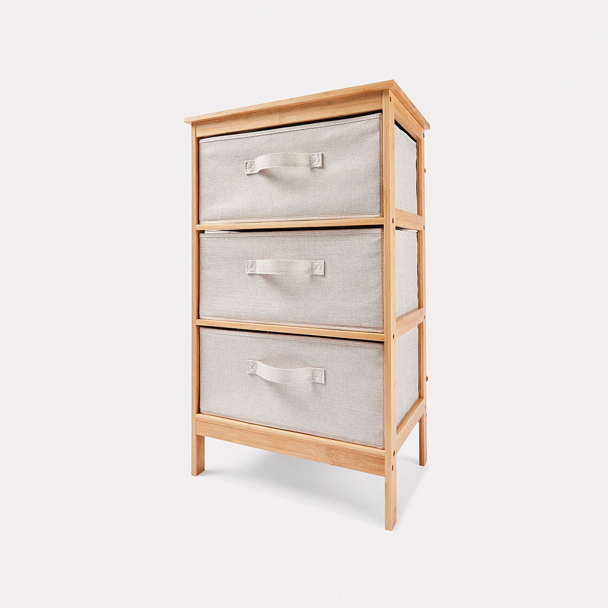 3 Drawer Bamboo Chest - Kmart