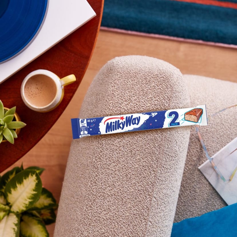 Milky Way 2 Pack Chocolate Bar with Whipped Nougat 45g - Kmart