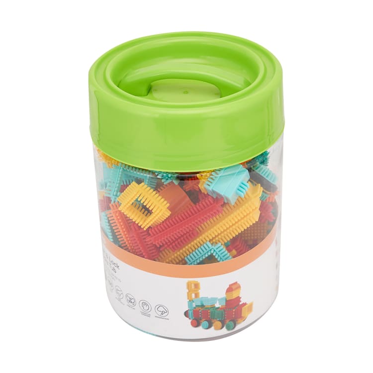 150 Piece Push & Lock Block Tub - Kmart