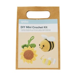 DIY Mini Crochet Kit - Bee - Kmart