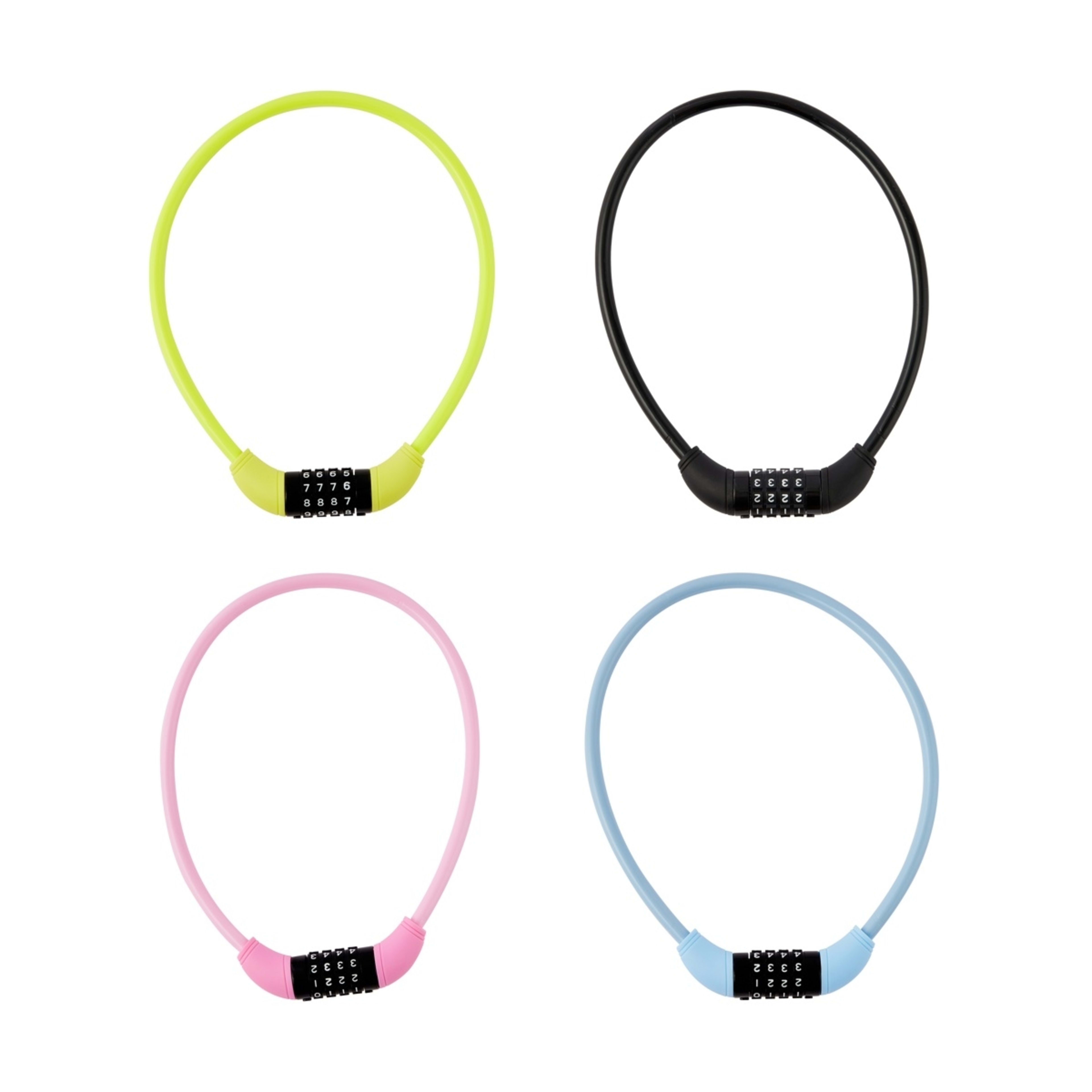 Bike Combo Lock - Assorted - Kmart