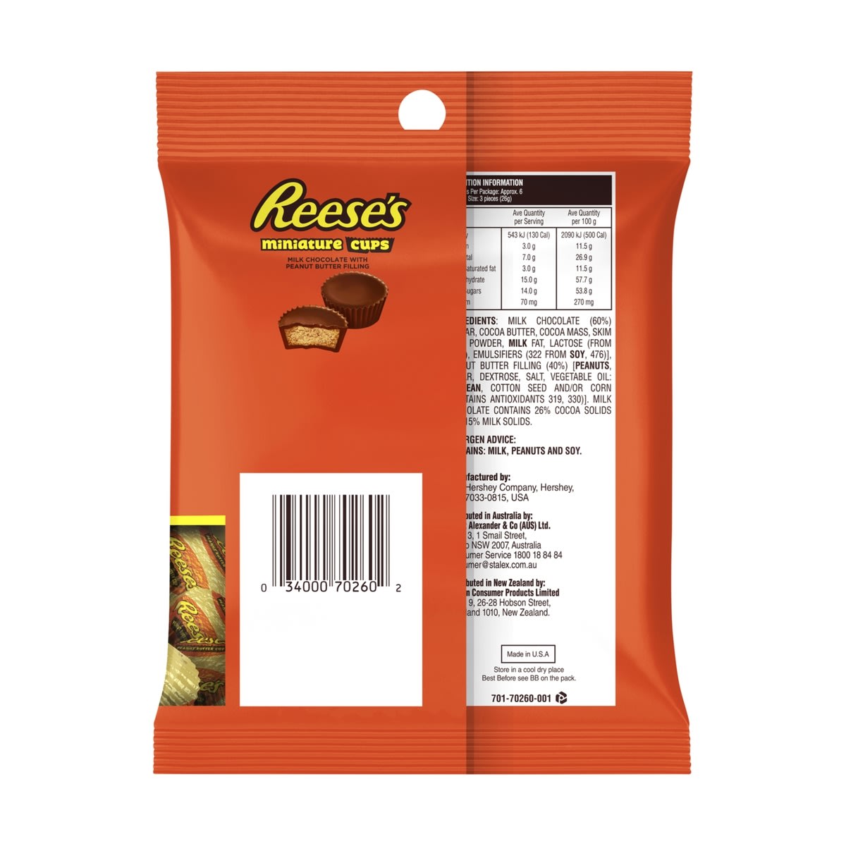 Reese's Miniature Cups 150g - Kmart