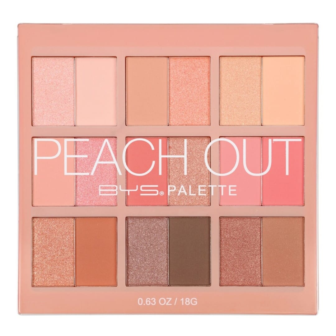 BYS 18 Shades Palette - Peach Out - Kmart