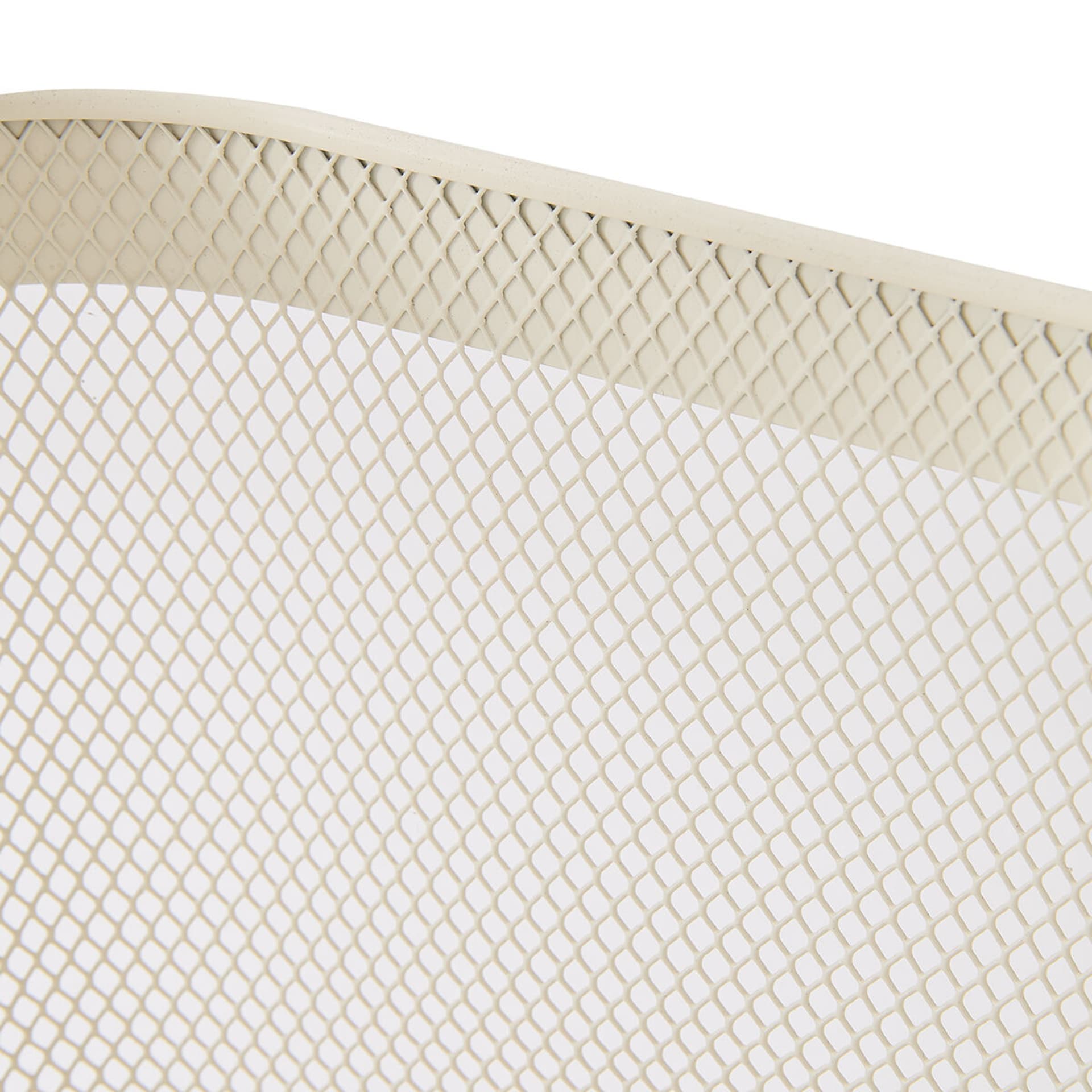 Off White Mesh Basket - Kmart