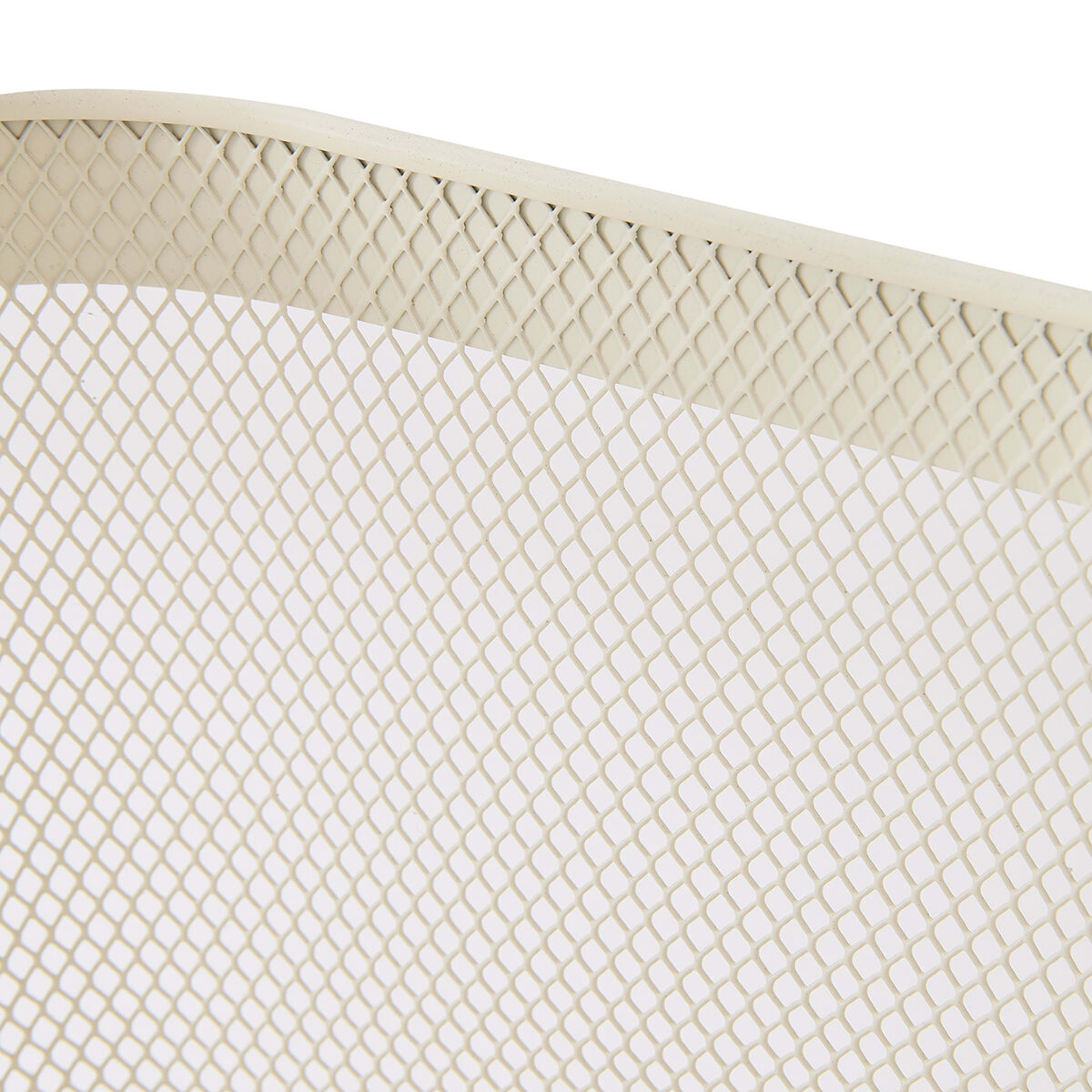 Off White Mesh Basket - Kmart